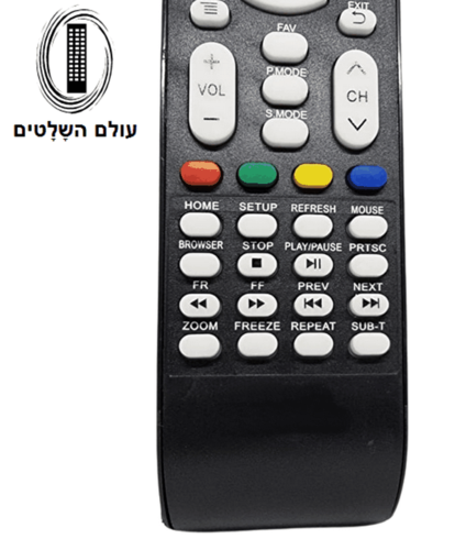 שלט תואם לטלויזיה JETPOINT SMART - שלט לטלויזיה JETPOINT