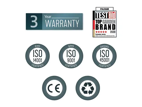 גגון Venus אפור שקוף 0.9x1.4 מקט 702697 PALRAM - CANOPIA - PALRAM ...