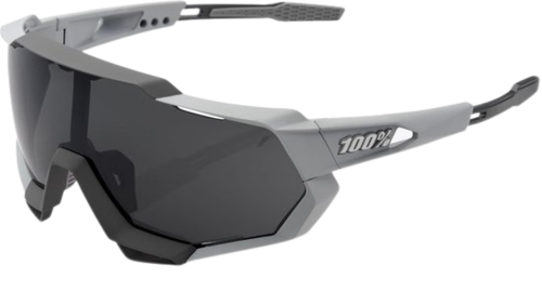 משקפי שמש לרכיבת אופניים אפור - 100% SPEEDTRAP