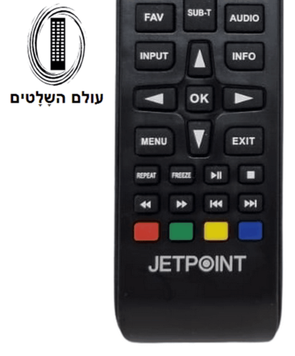 שלט מקורי לטלויזיה JETPOINT - שלט לטלויזיה JETPOINT