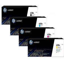 סט טונרים מקוריים HP 658A
