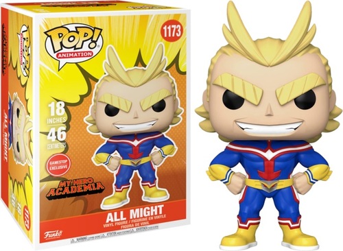 POP Mega: MHA- All Might 18'' Funko - Funko - Anime - אנימה