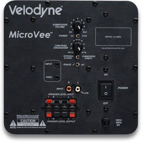 רמקול סאב וופר מבית VELODYNE דגם Micro Vee X