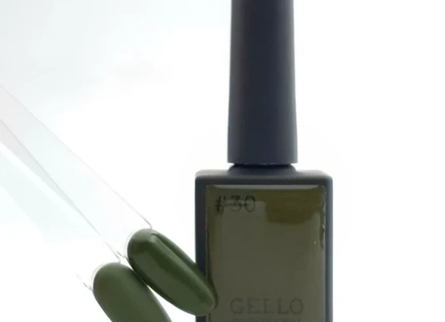 לק ג'ל ג'לו צבע ירוק זית כהה GELLO #30 ג'לו פרופשנל - Gello - לק GELLO