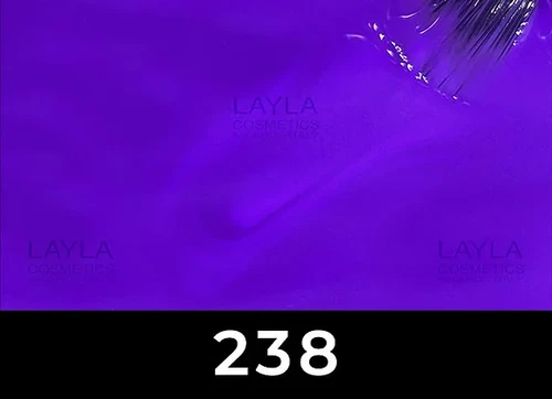 לק ג'ל לילה מילאנו צבע סגול עמוק Majestic Purple - 238 - Layla milano ...