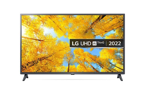 טלוויזיה חכמה LG 43'' UQ7500 4K UHD LED 43UQ75006LG