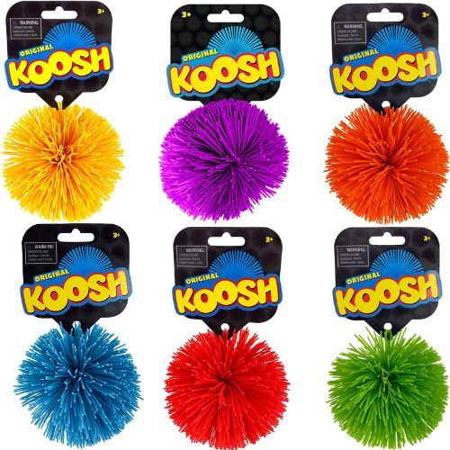 כדור חוטים גומי 9 ס"מ KOOSH מקורי לילדים ולמבוגרים (מגוון צבעים ...