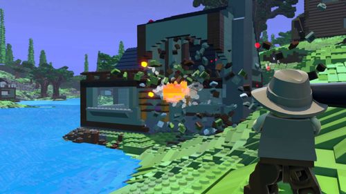 Lego Worlds - XBOX ONE Warner Bros - Warner bros - Xbox One משחקים