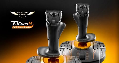 סט ג'ויסטיקים THRUSTMASTER T.16000M FCS SPACE SIM DUO