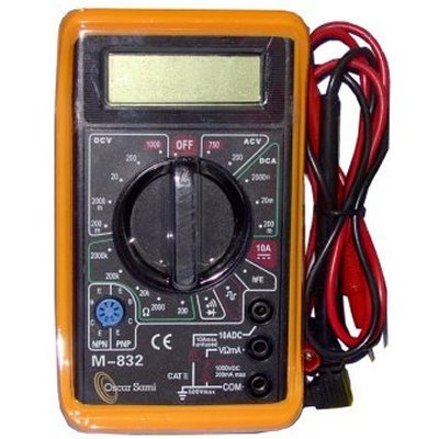 רב מודד דיגיטלי מולטימטר M832 / DT-832 SAKAL - א.עקנין