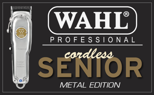 מכונת תספורת Wahl Cordless Senior Metal Edition 3000116 - Wahl - מכונות ...