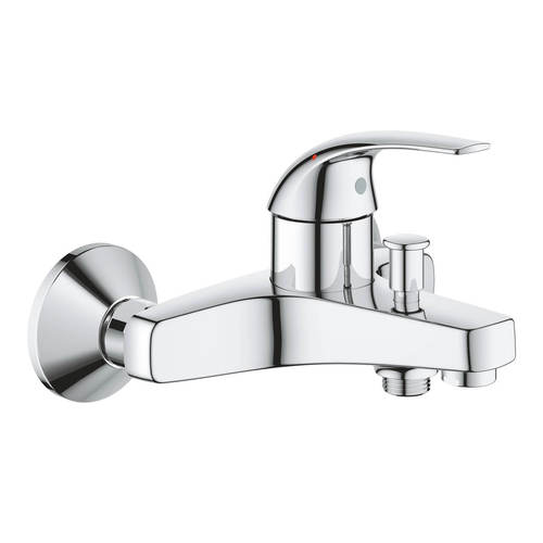 ברז סוללה לאמבטיה גרואה 23599000 BAU CURVE כרום GROHE - GROHE - סוללה ...