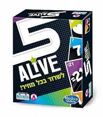 5 ALIVE לשרוד בכל מחיר - מבית קודקוד - - משחקי חברה