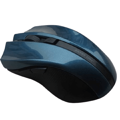 עכבר אלחוטי SILVER LINE RF-317 - כחול - - עכברים למחשב