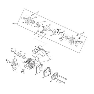 מסור שרשרת גיזום סטיגה PR 730 - מפרט חלקים