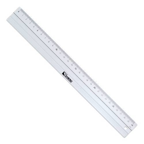 סרגל אלומיניום לחיתוך LINERO עם מעצור גומי (40 ס"מ) לינרו - Linero ...