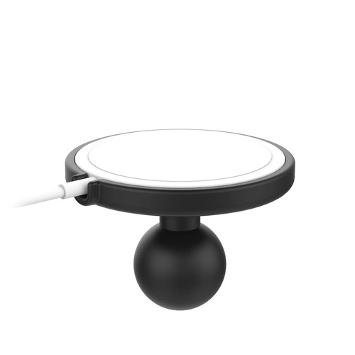 בסיס מגנט אלחוטי לטלפון אייפון RAM Ball Adapter for Apple MagSafe RAM ...