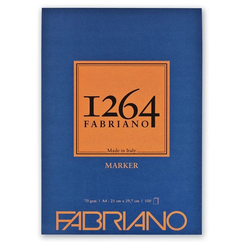 בלוק נייר FABRIANO למרקרים A4 (70 גר') פאבריאנו - Fabriano - בלוק נייר ...