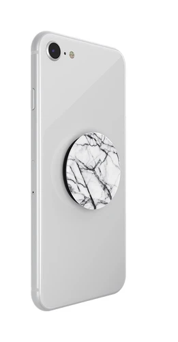 Popsocket דגם Abstract Dove White Marble - - PopSockets