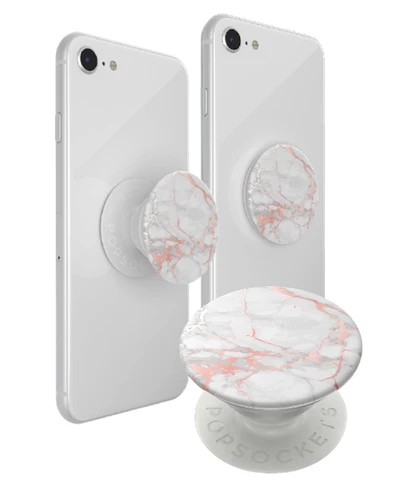 Popsocket דגם Abstract Rose Gold Lutz Marble - - PopSockets