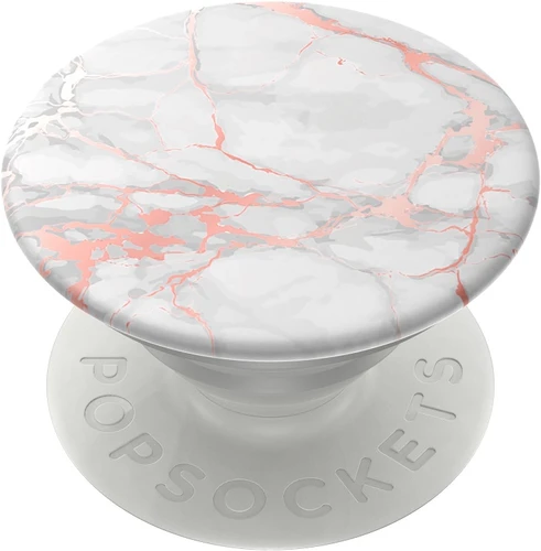 Popsocket דגם Abstract Rose Gold Lutz Marble - - PopSockets