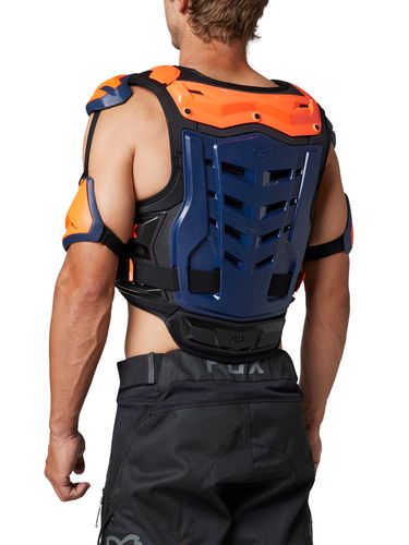 מגן חזה פוקס רפטור כתום / כחול - FOX RAPTOR VEST V23