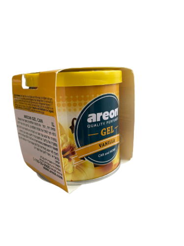 פחית ריח ג'ל וניל Areon X Vanilla - Areon - ריחנים לרכב