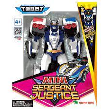 מיני טובוט סארג'נט ג'סטיס - MINI ROBOT SARGEANT JUSTICE סטופר - - רובוטים