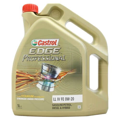 שמן Castrol EDGE Professional 0W20 LL IV FE 5L - - שמני מנוע 0W20