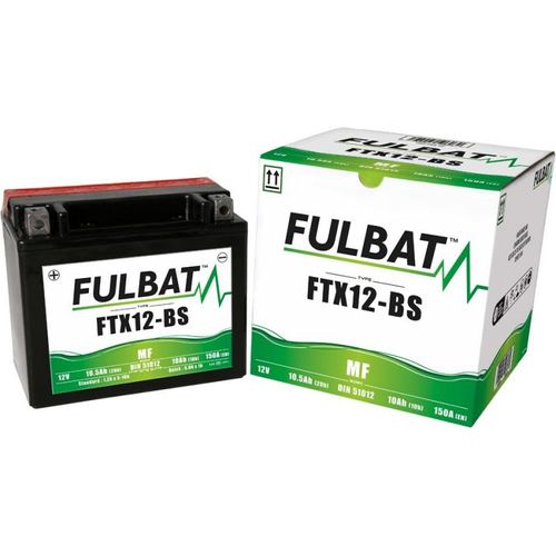 מצבר FULBAT FTX12-BS אחריות לשנה. - מצברים