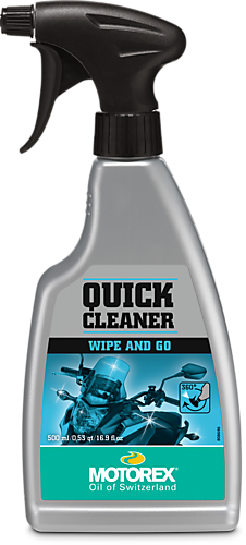 תרסיס לניקוי והברקה מהירה מוטורקס - MOTOREX QUICK CLEANER
