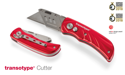 סכין חיתוך מקצועי +5 להבים TRANSOTYPE - ציוד לשרטוט