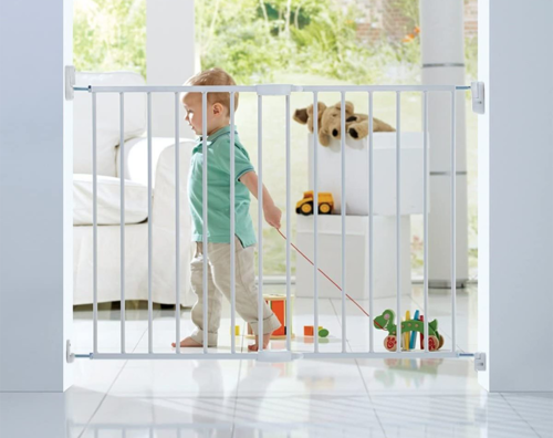 שער בטיחות מתכת לתינוק | שערי בטיחות | מוצרי תינוקות | מוצצים