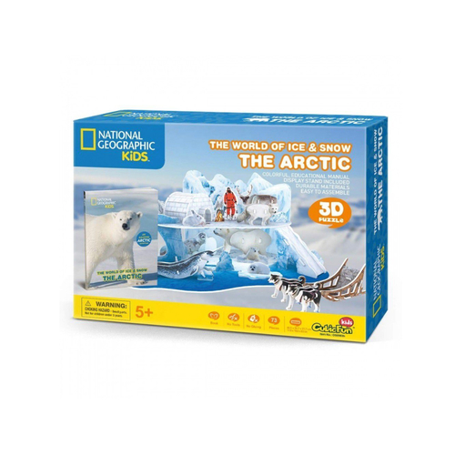 העולם הארקטי - נשיונל גיאוגרפיק ( רמה 2) מבית CUBIC FUN