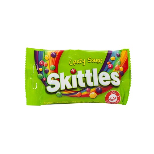 סקיטלס סוכריות לעיסה בציפוי דרג'ה בטעמי פירות חמוצים Skittles ...