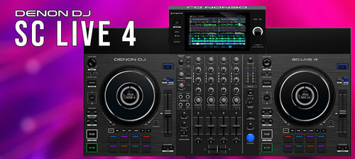משלוח נוסף מגיע - DENON DJ SC LIVE4 - כתבות