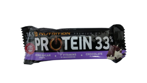 חטיף חלבון בטעם שוקולד בתוספת ויטמינים ומגנזיום - שקדיה מוצרי טבע