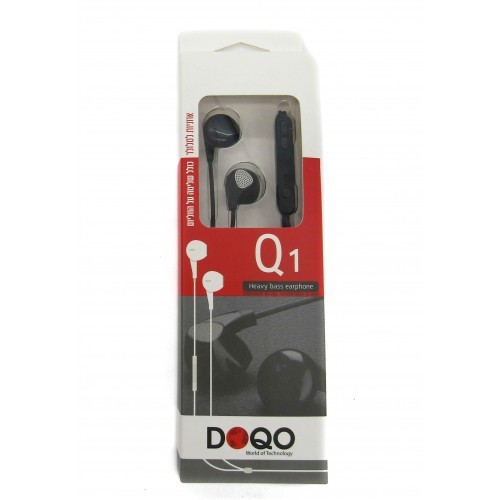 אוזניות כפתור עם מיקרופון DOQO Q1 - אוזניות לסלולר