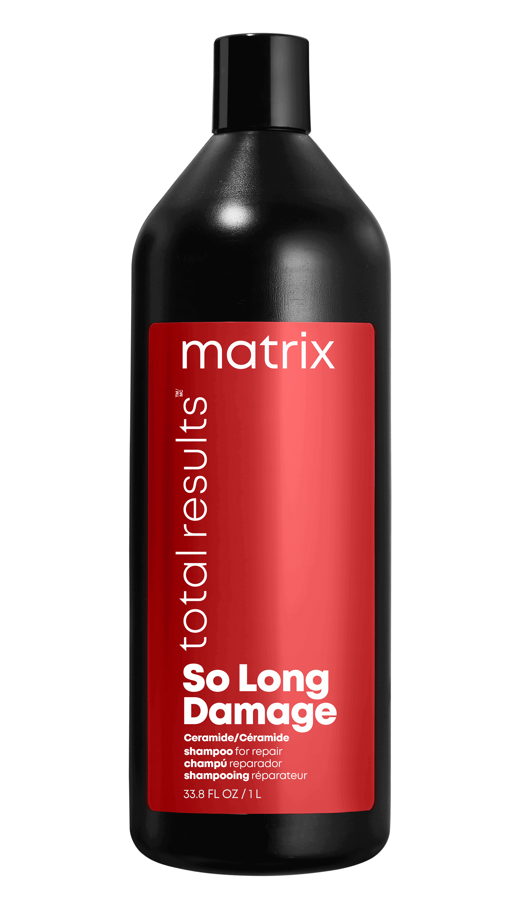 שמפו לשיער שביר מסייע בחיזוק השיער SO LONG DAMAGE-MATRIX 1000ML מטריקס ...