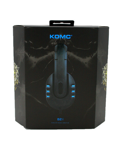 אוזניות עם מיקרופון בחיבור USB KOMC B21 - אוזניות קשת למחשב