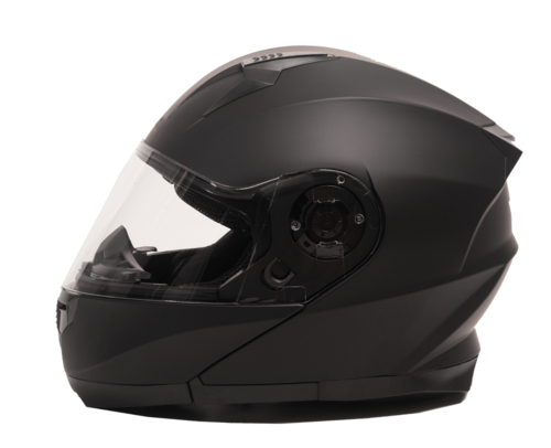 קסדה נפתחת רבוטק שחור מט - REVOTECH FLIP UP