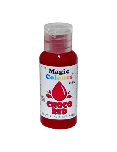 צבע מאכל אדום לשוקולד Red Chocolate Colour - Magic Colours - Magic ...