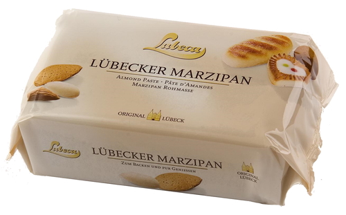 מרציפן לובקה 52% (65%) 1 ק”ג Lubeca - Lubeca - בצק סוכר ומרציפן