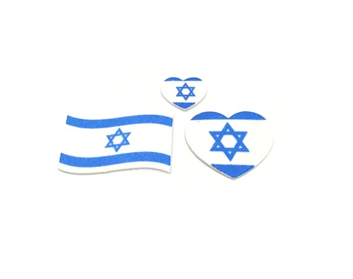 מדבקות סול - דגל ישראל - דגם PF109 מבית עירית | פלוס לגננת