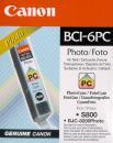 דיו פוטו כחול מקורי קנון BCI-6PC Canon - Canon - דיו טונר למדפסת
