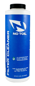 חומר לניקוי מסנן אוויר No Toil - - שמנים, נוזלי קירור ותרסיסים