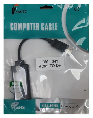 מתאם Protec DM-349 Hdmi to Dp