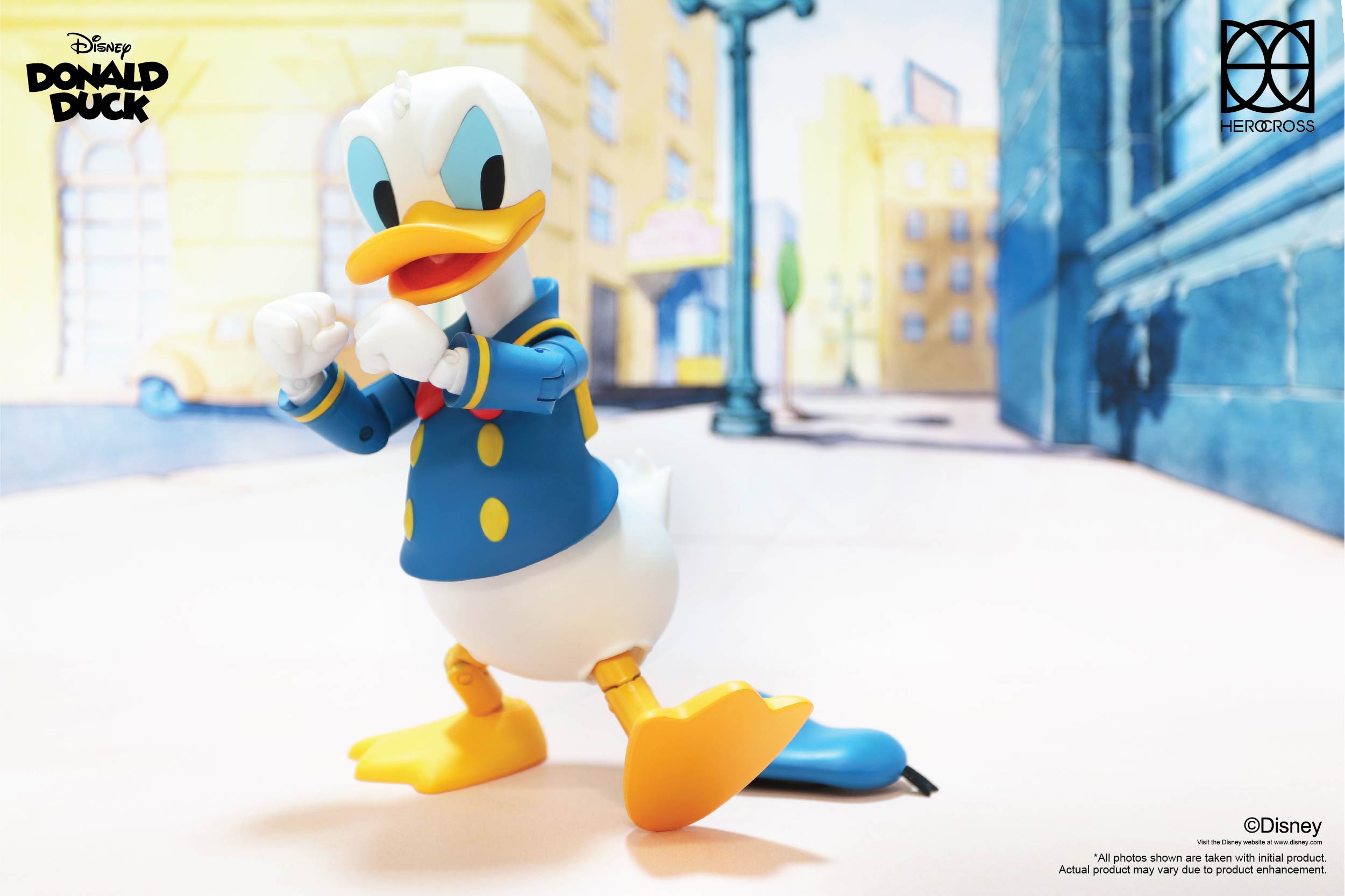 HEROCROSS - Disney - (Limited Edition) Donald Duck - - Metal Figure