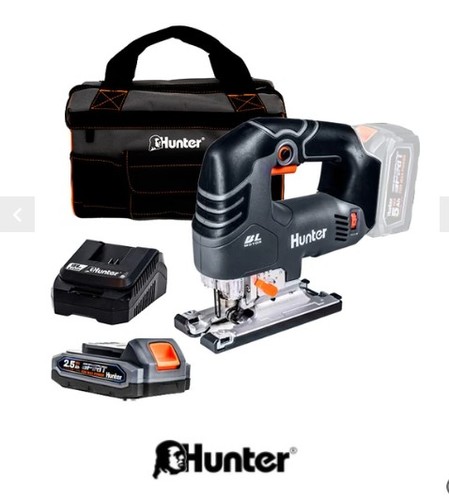 מסור אנכי נטען Brushless 18V | סוללה 2.5Ah | מטען מהיר Hunter - Hunter - מסורים אנכיים