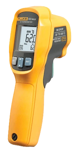 Fluke 62 + MAX - אקדח טמפרטורה - דרור כלי עבודה